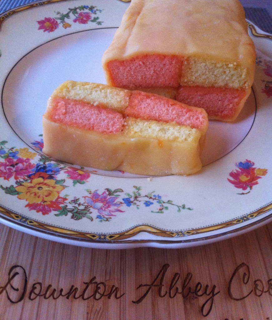 Brighten your Day with Battenburg Cake - Downton Abbey Cooks