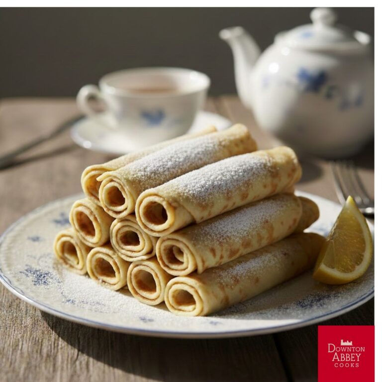 Traditional British Pancakes are Thin and Delicate - Downton Abbey Cooks