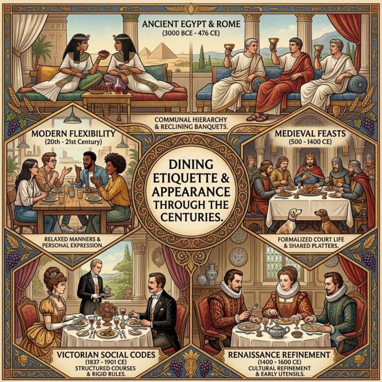 A Look at Dining Etiquette and Guest Appearance Through the Centuries ...